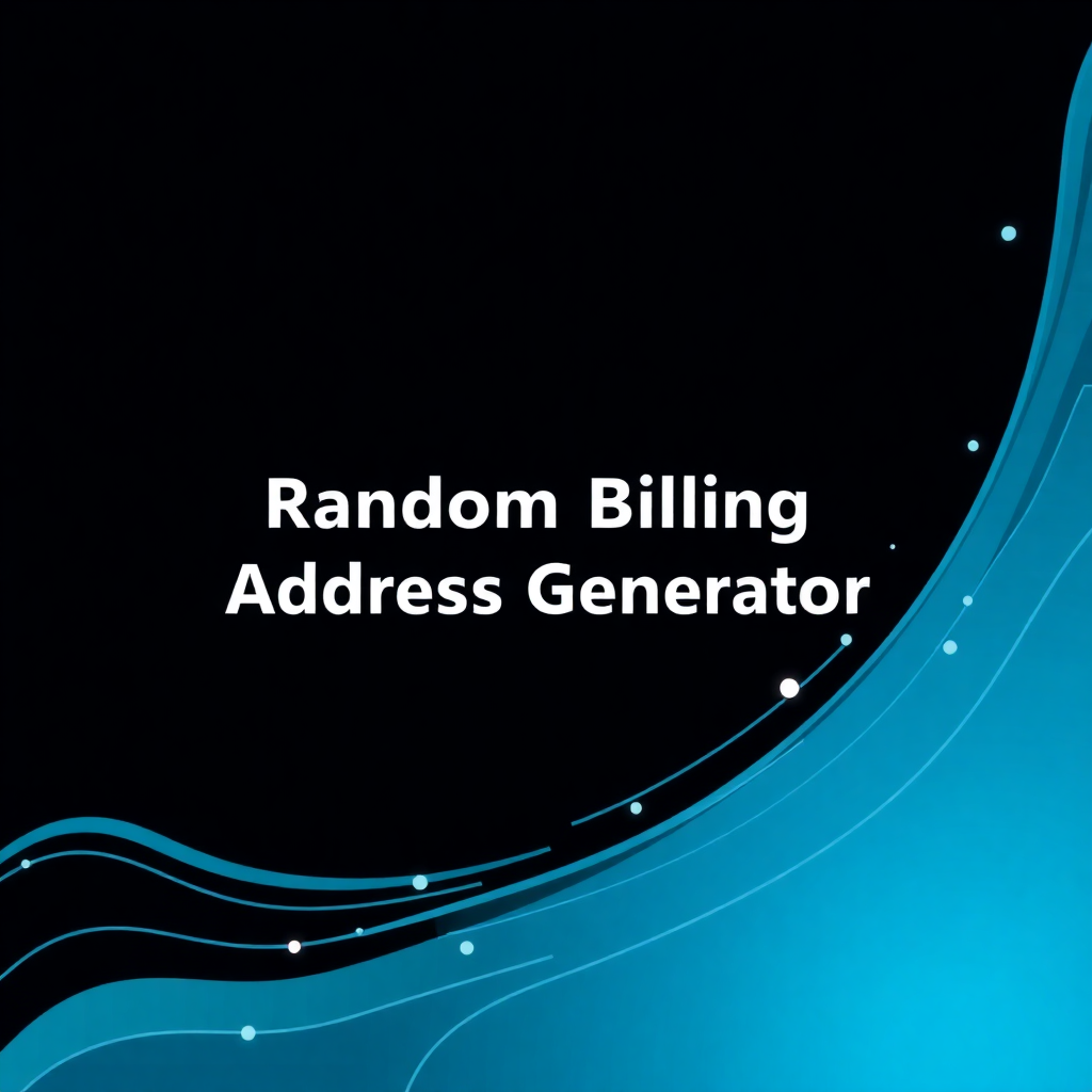 Best Random Billing Address Generator | Vondy