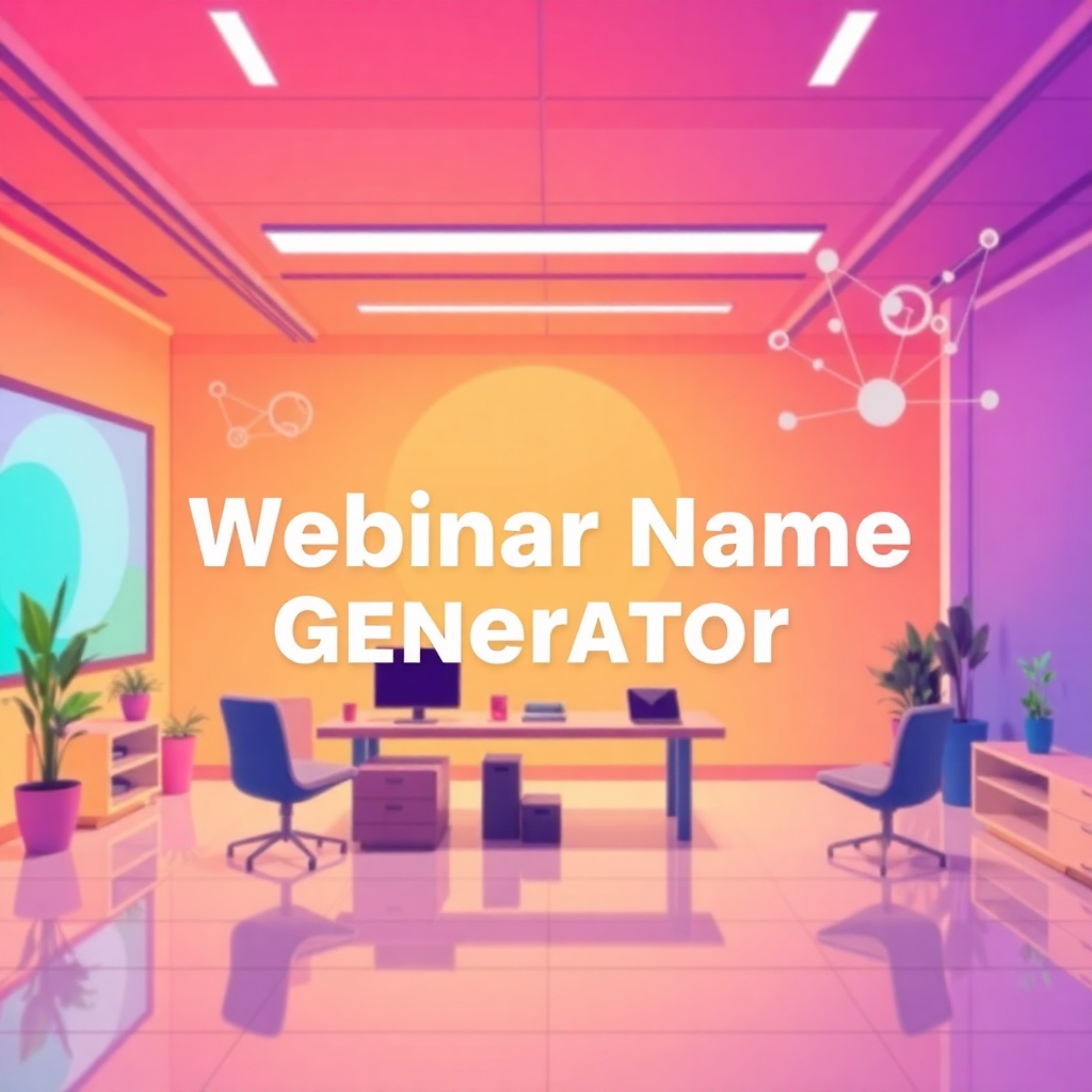 Best Webinar Name Generator | Vondy