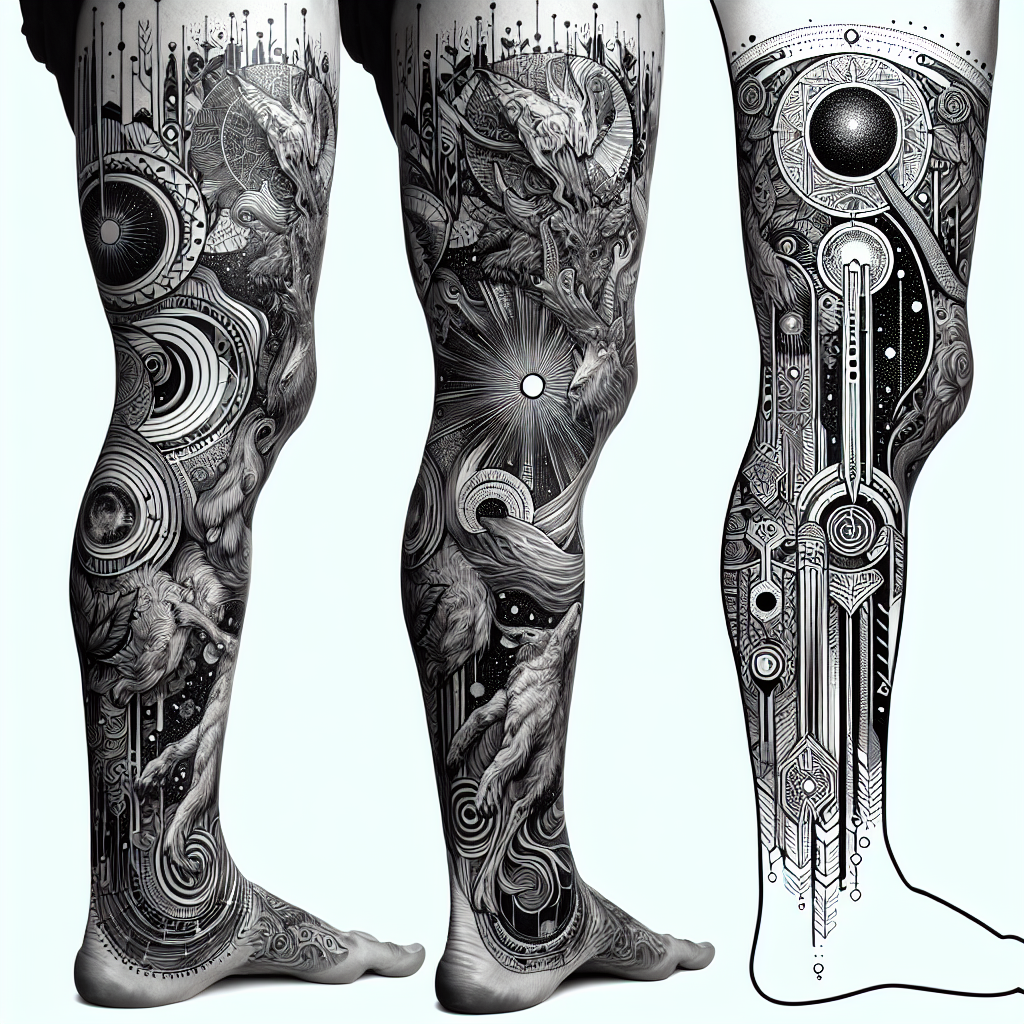 Best Legs Sleeve Tattoo Ideas | Vondy