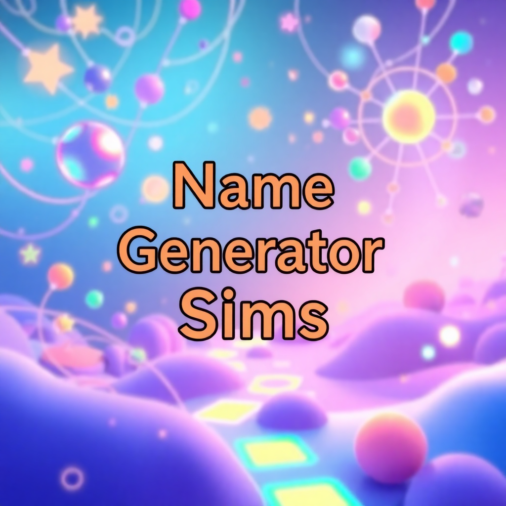 Best Name Generator Sims | Vondy