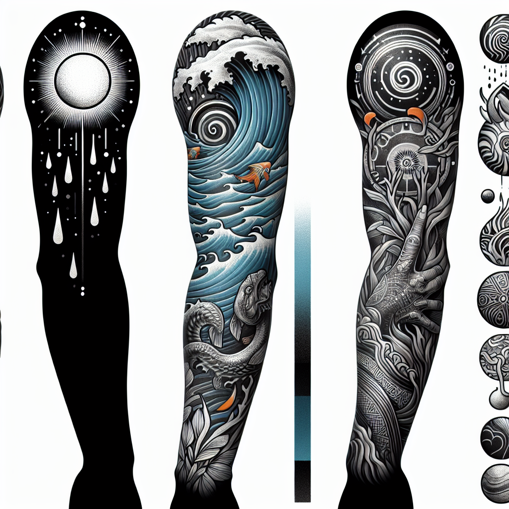 Best Water Sleeve Tattoo Ideas | Vondy