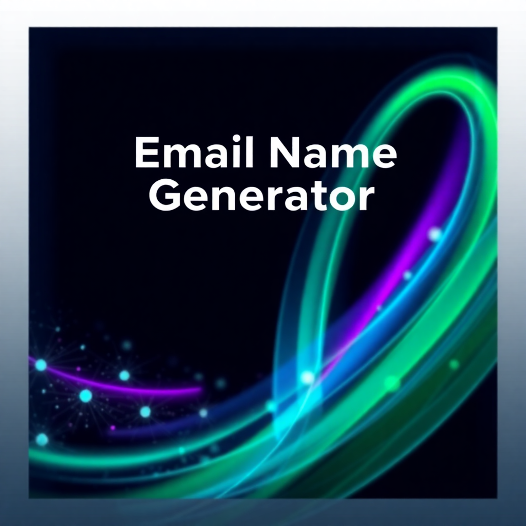 Best Email Name Generator Random | Vondy