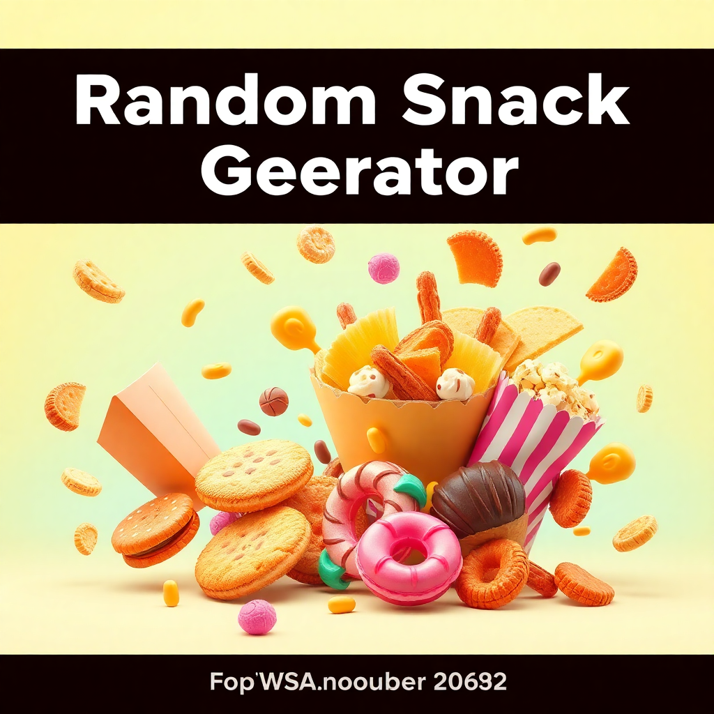 Best Random Snack Generator | Vondy