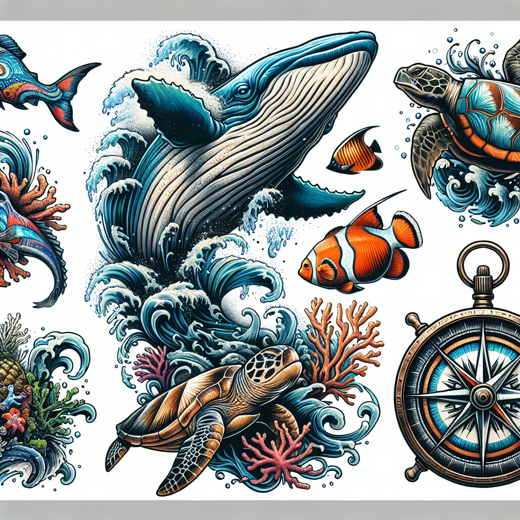 Best Ocean Themed Tattoo Ideas | Vondy