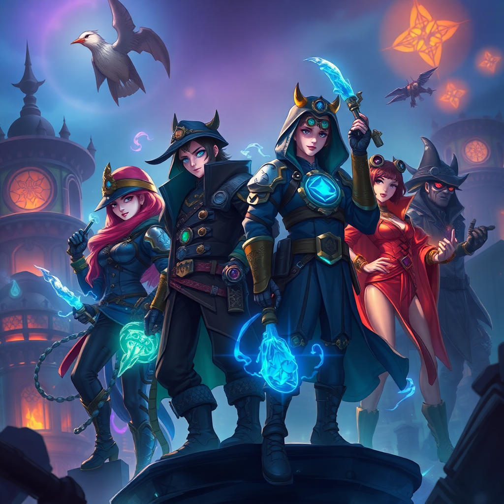 Best League Of Legends Arcane Oc Maker | Vondy