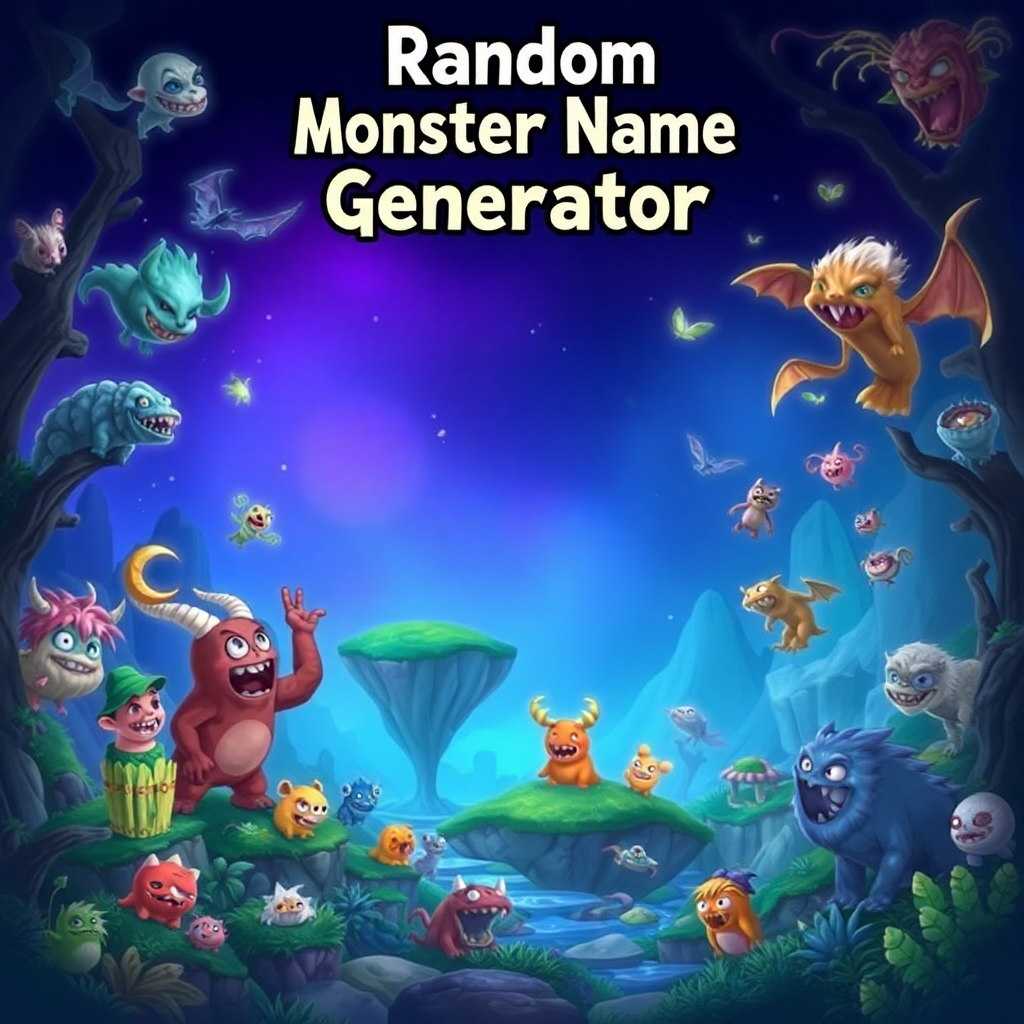 Best Random Monster Name Generator | Vondy