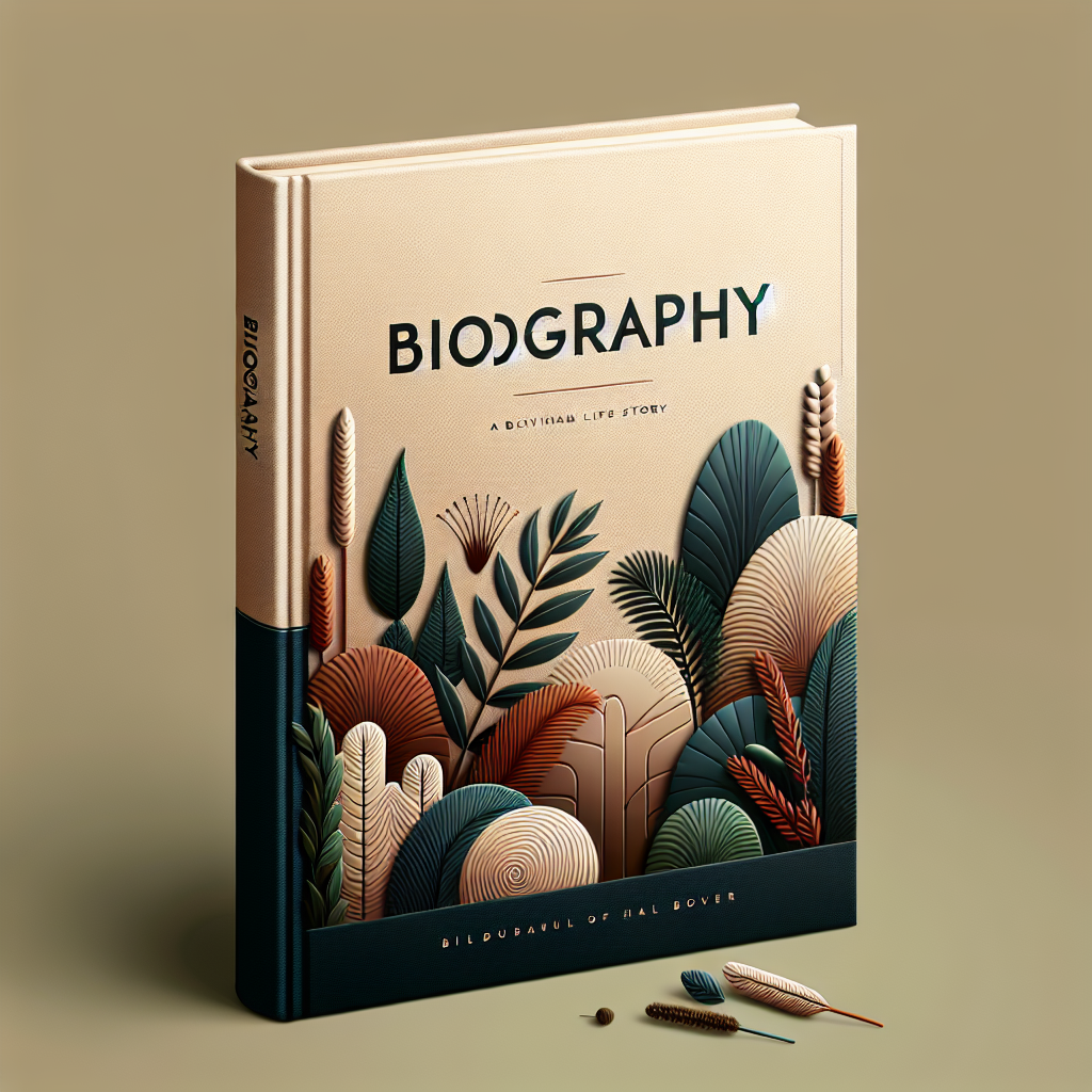 Best Biography Book Cover Generator | Vondy