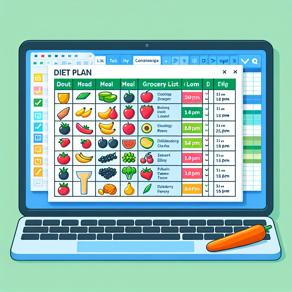 Best Excel Diet Plan Generator | Vondy