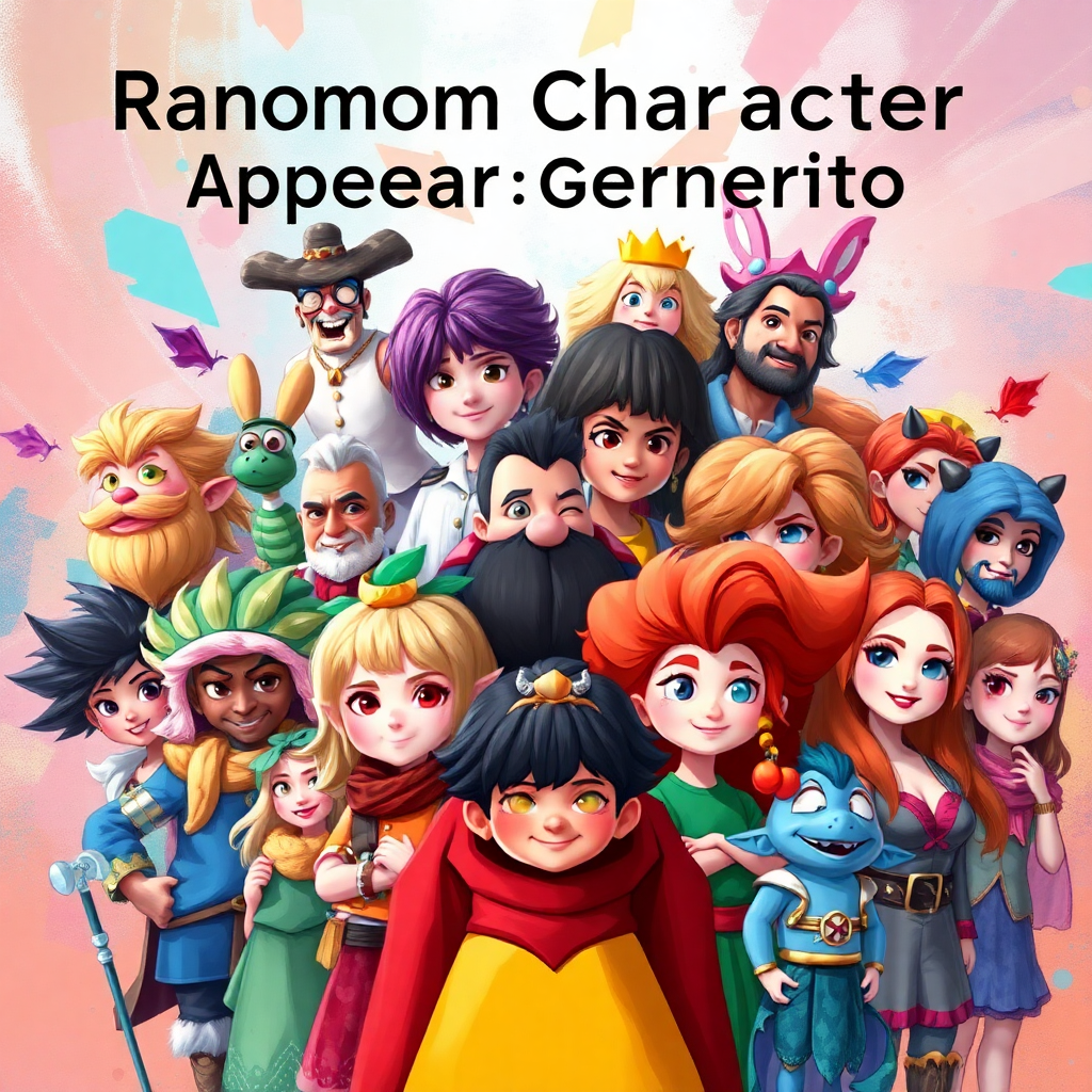 Best Random Character Appearance Generator | Vondy