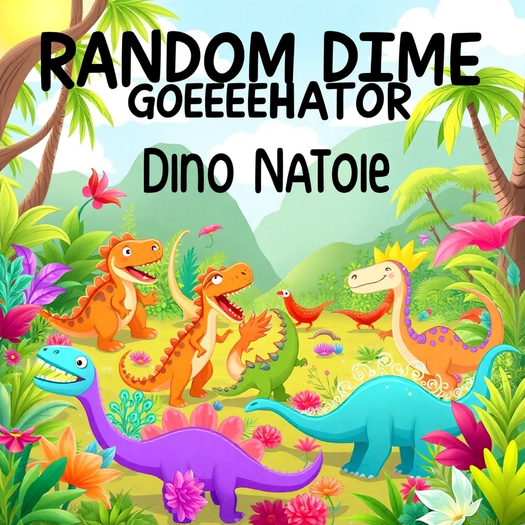 Best Random Dino Name Generator | Vondy