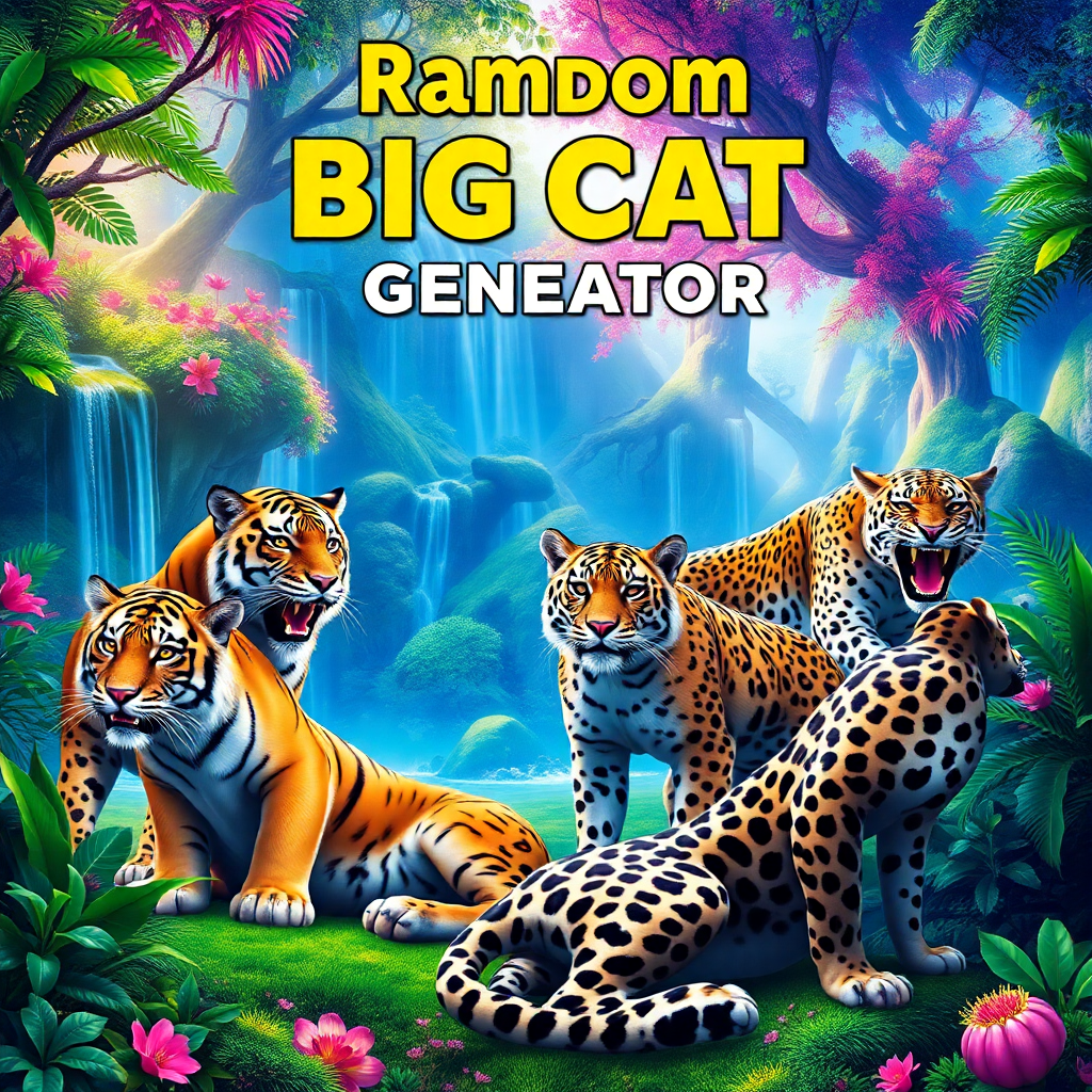 Best Random Big Cat Generator | Vondy