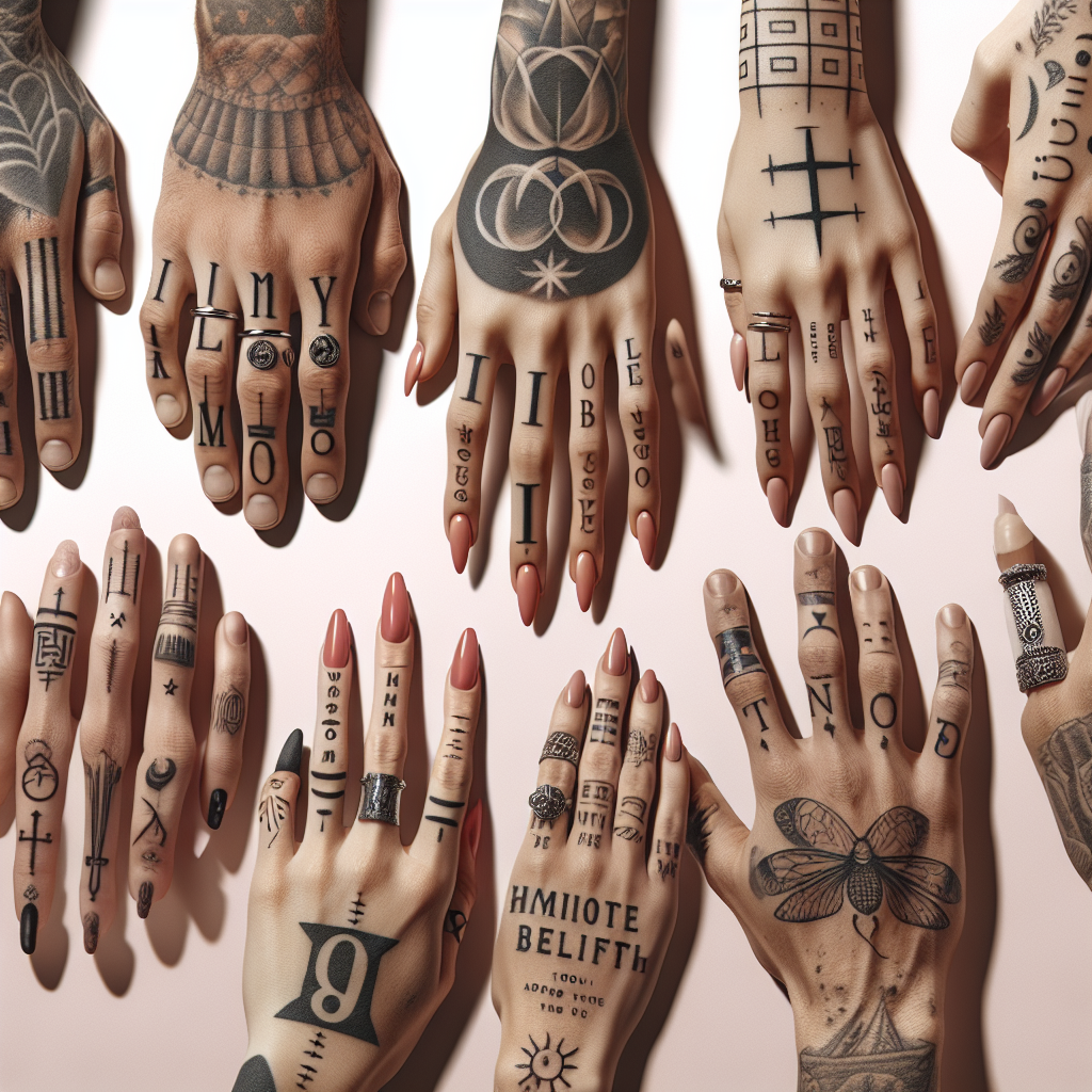 Best Finger Word Tattoo Ideas | Vondy