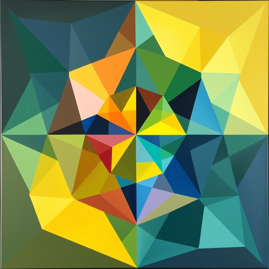 Best Geometric Canvas Painting Ideas | Vondy