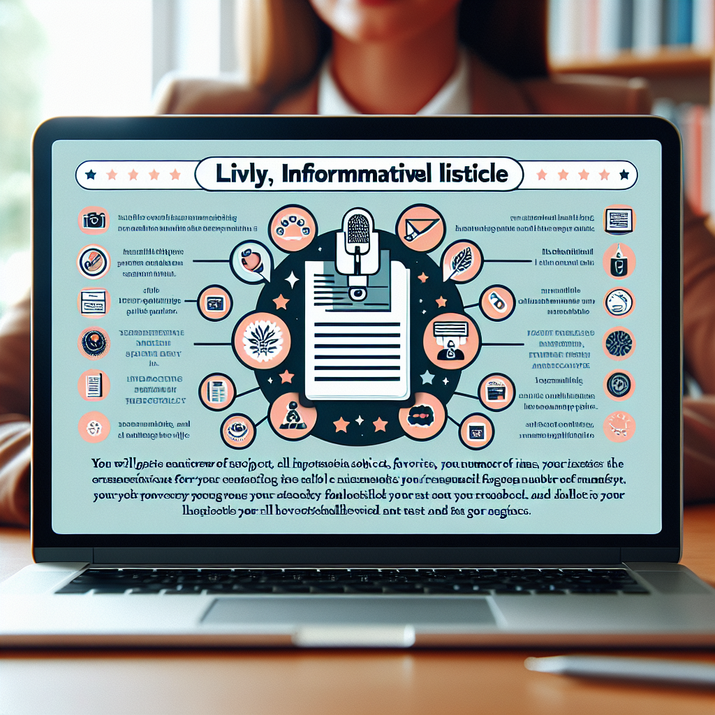 Best Listicle Generator | Vondy