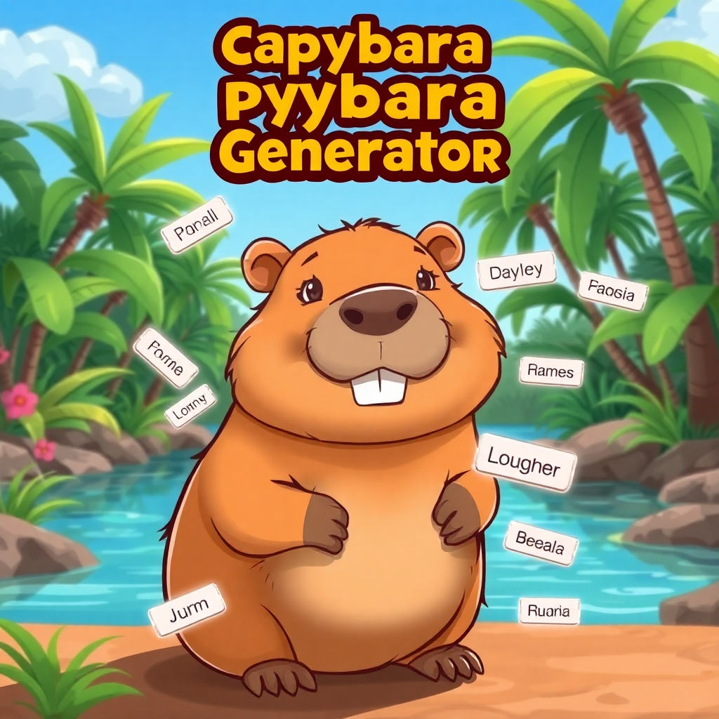 Best Capybara Name Generator | Vondy