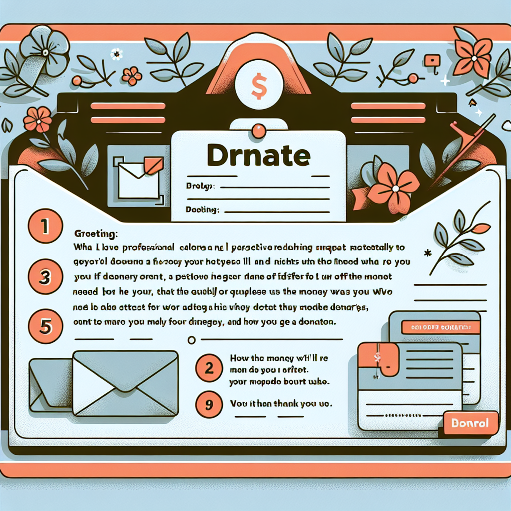 Best Donation Request Email Generator | Vondy