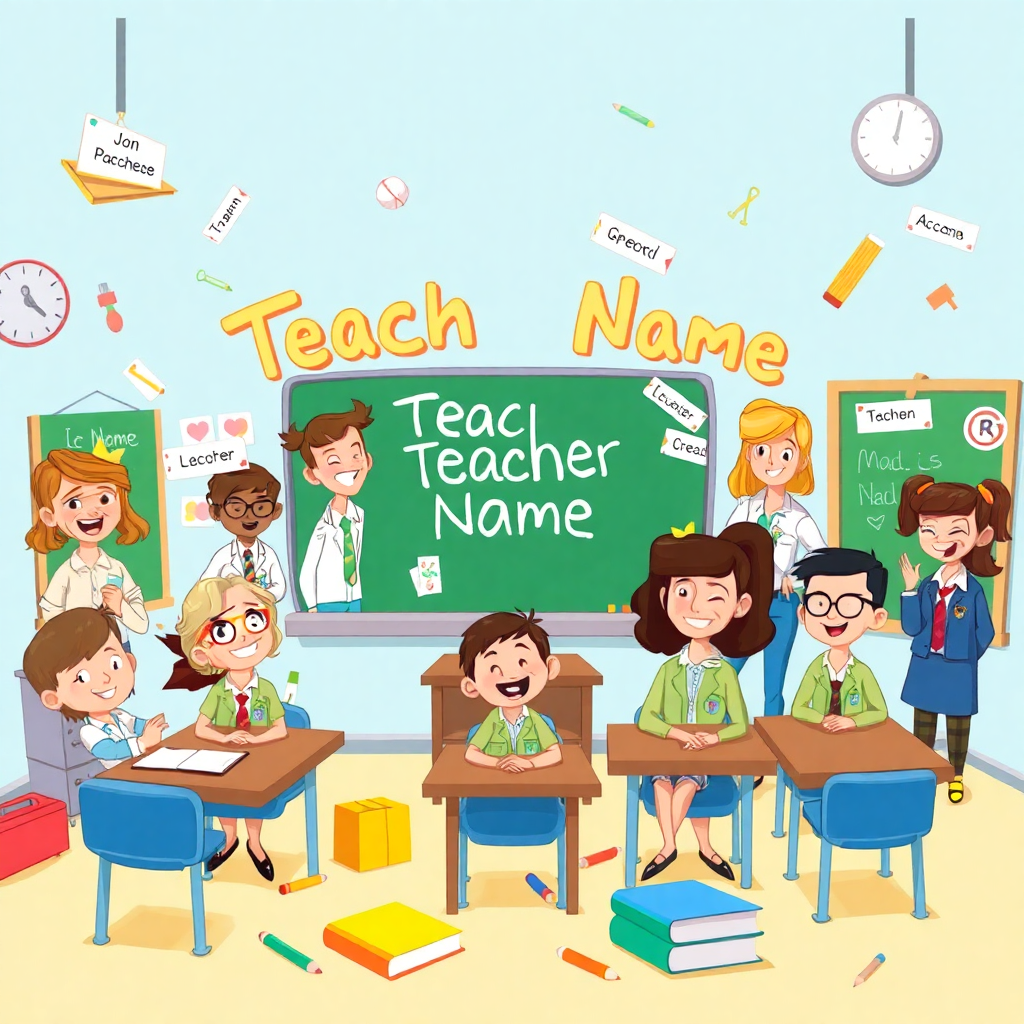 Best Random Teacher Name Generator | Vondy