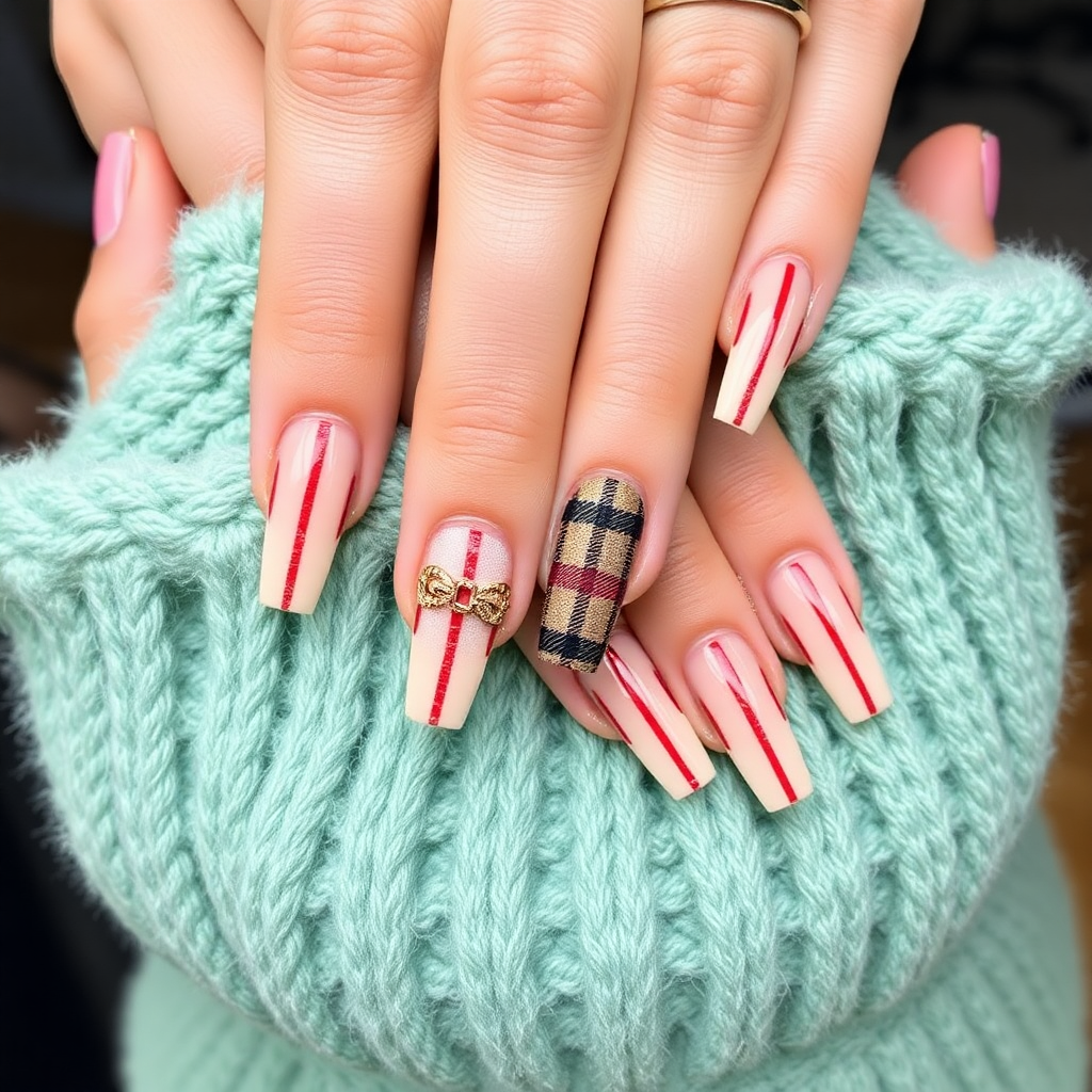 Best Burberry Nail Design Ideas | Vondy