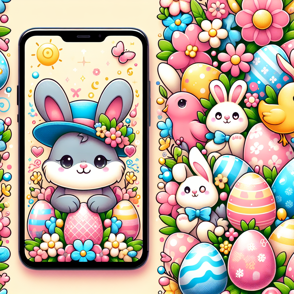 Best Cute Easter Phone Wallpaper Generator | Vondy
