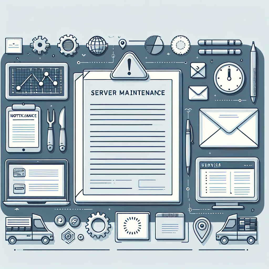 Best Server Maintenance Email Notification Template | Vondy