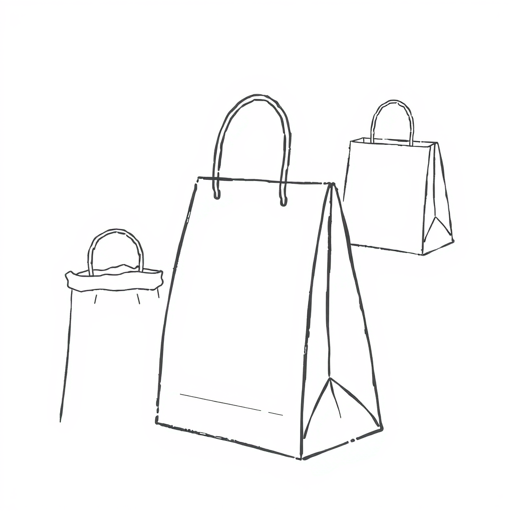 Best Paper Bag Drawing Ideas | Vondy