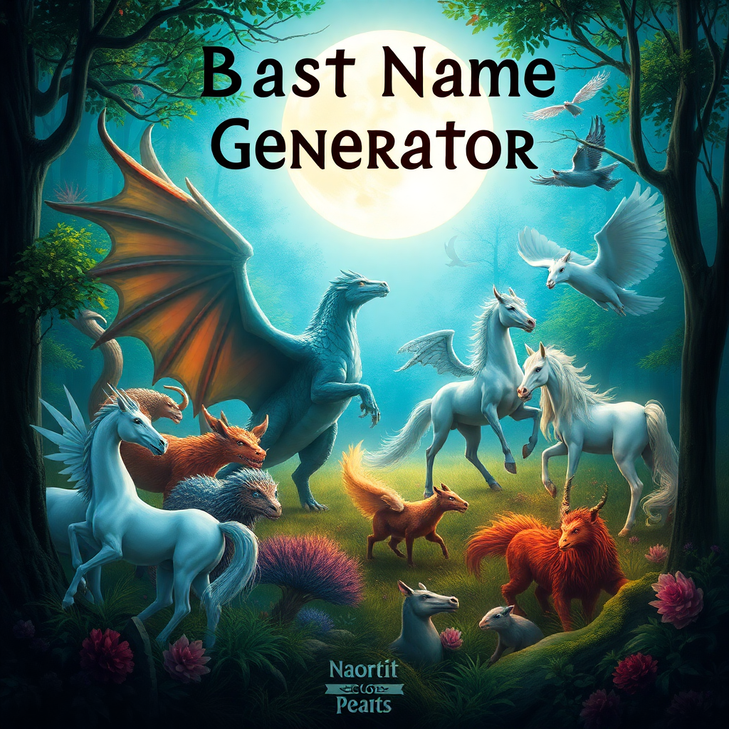 Best Beast Name Generator | Vondy
