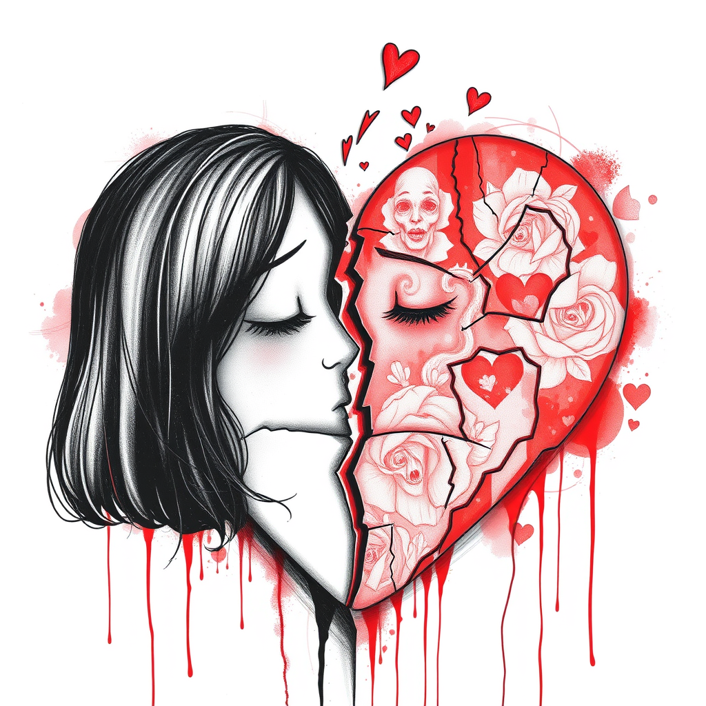 Best Heart Broken Drawing Ideas | Vondy