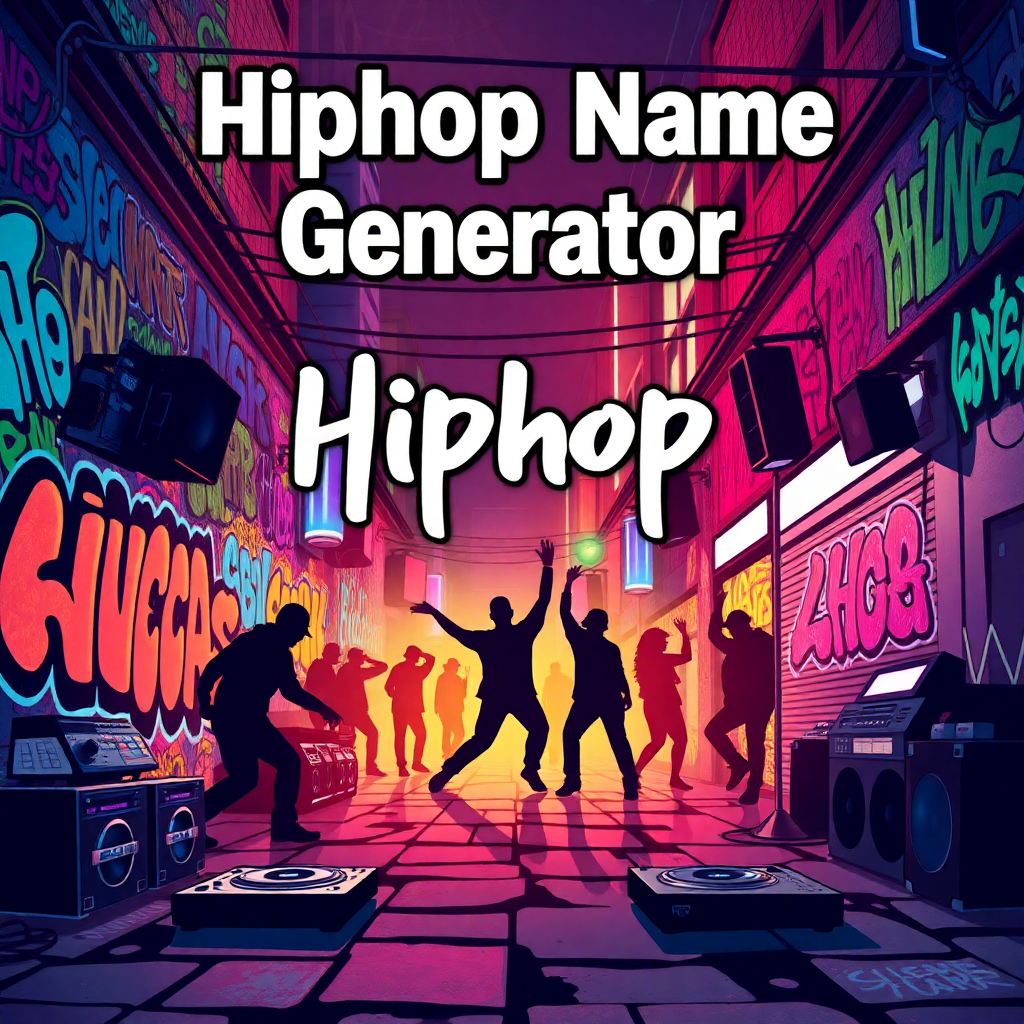 Best Hiphop Name Generator | Vondy