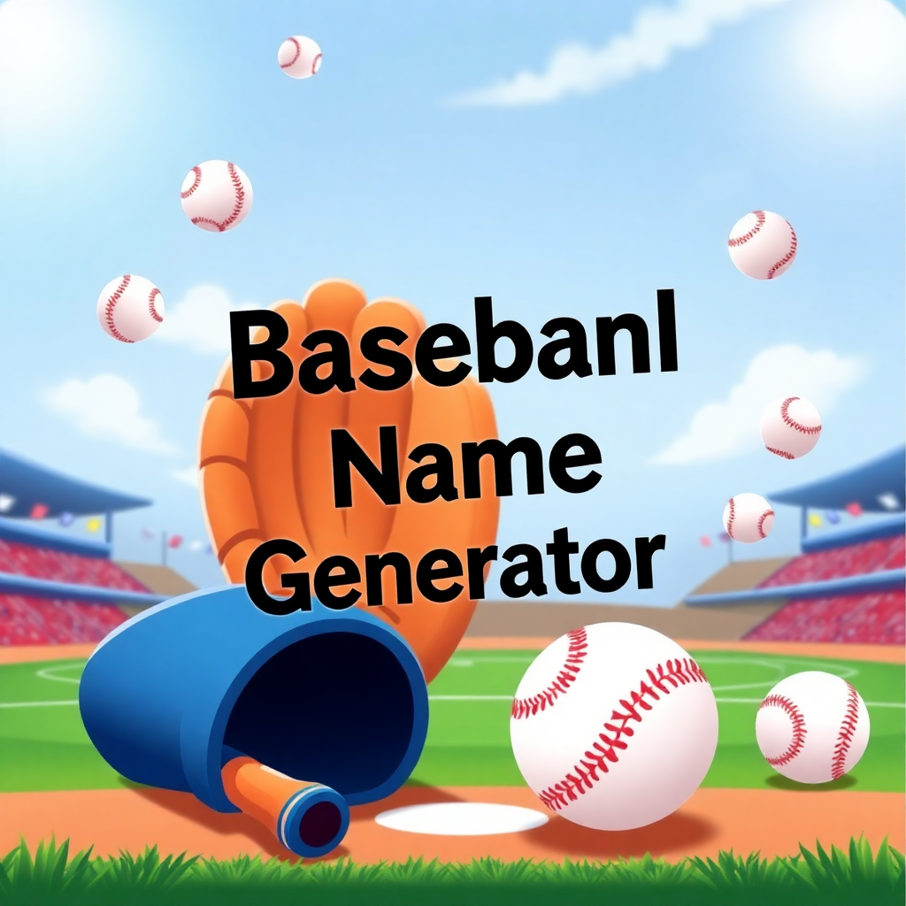 Best Random Baseball Name Generator | Vondy