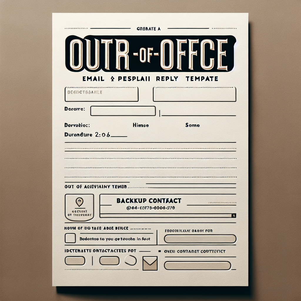 Best Automatic Email Reply Template | Vondy