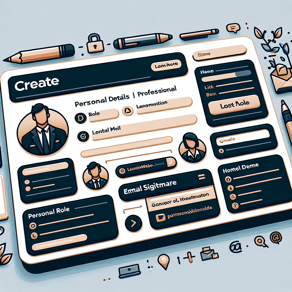 Best Gmail Email Signature Template | Vondy