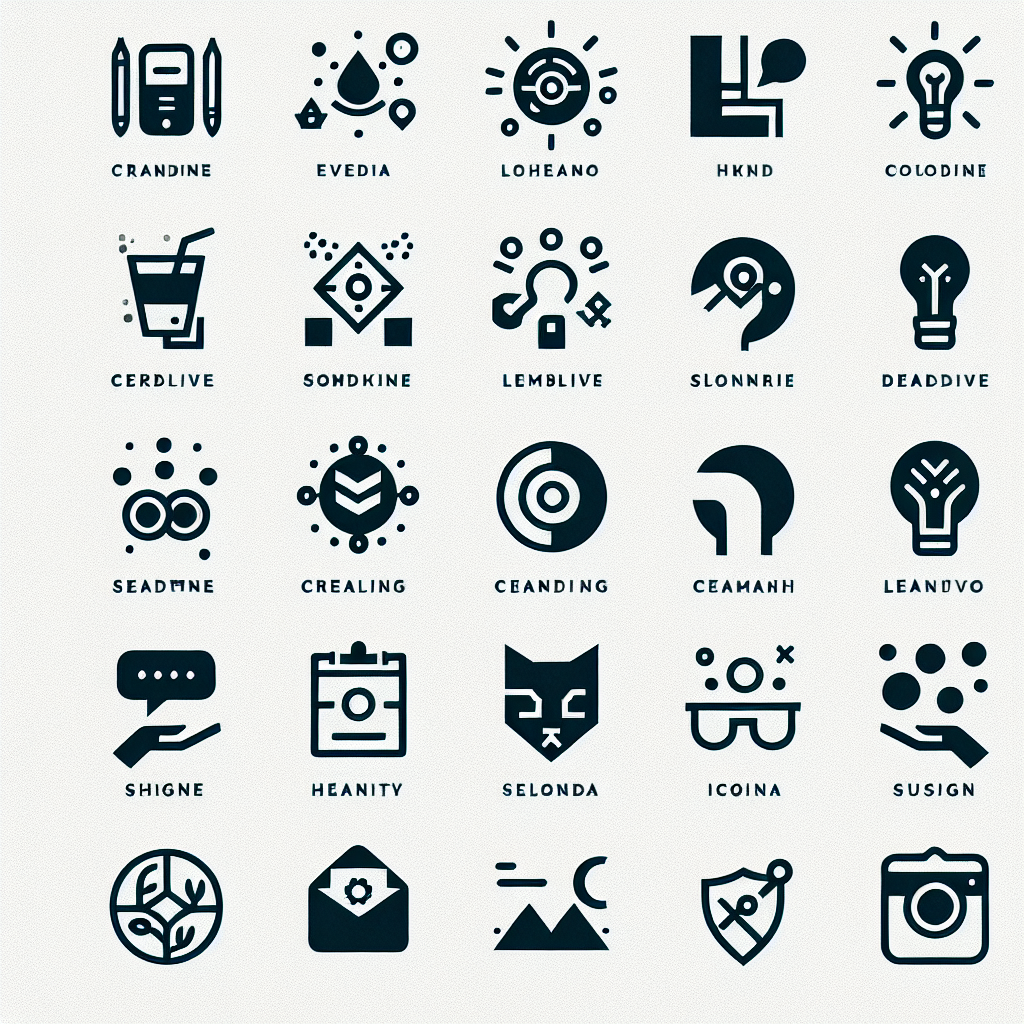 Best Minimalist Icon Logo Generator | Vondy