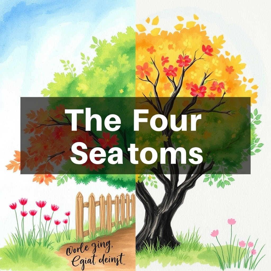 Best Drawing Four Seasons Painting Ideas | Vondy