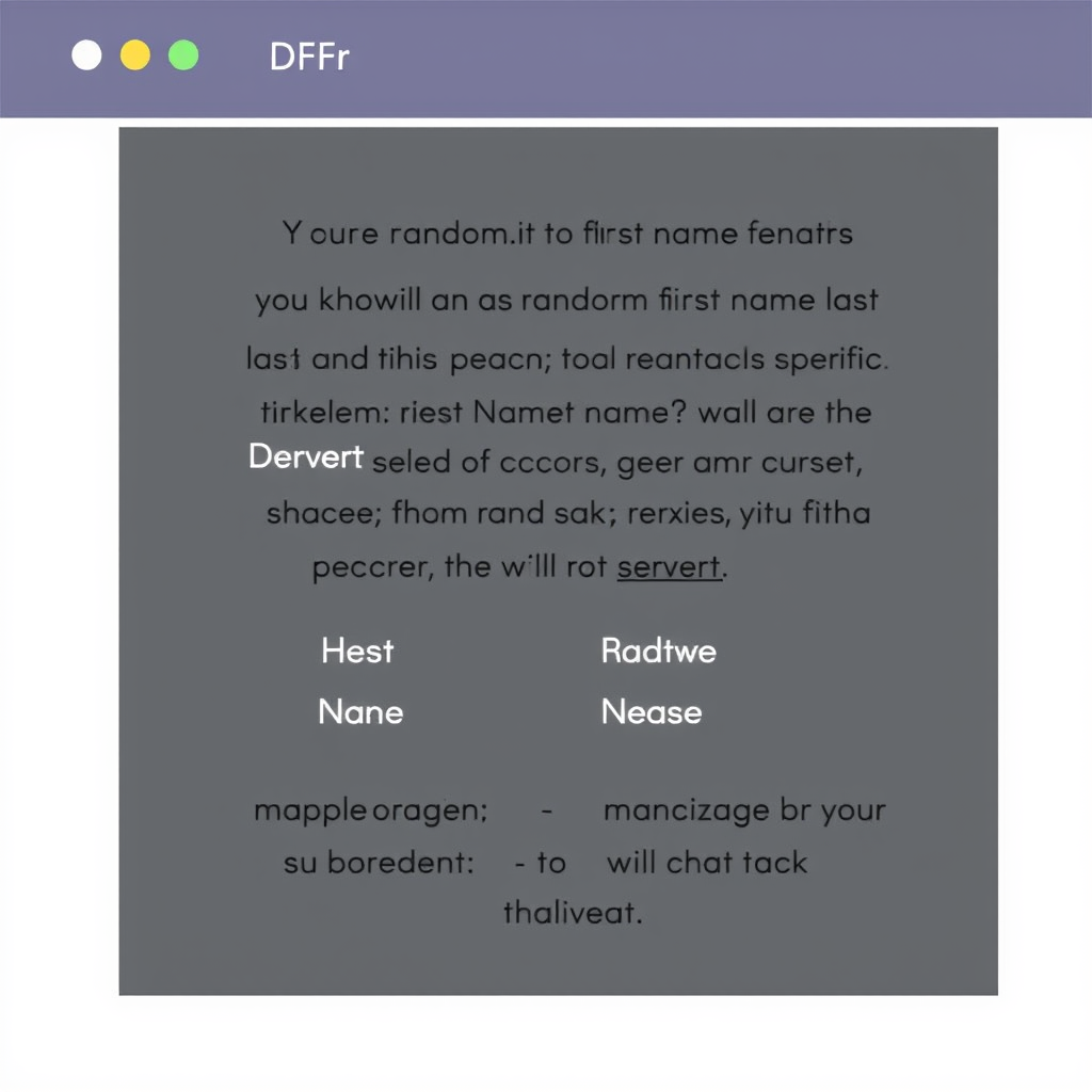 Best Quick Name Generator | Vondy