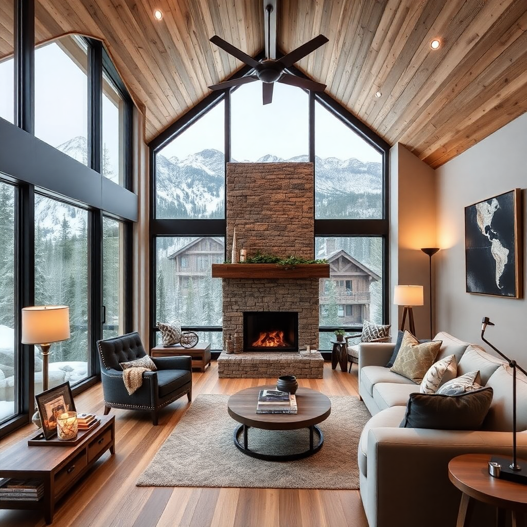 Best Mountain Home Interior Design Ideas | Vondy