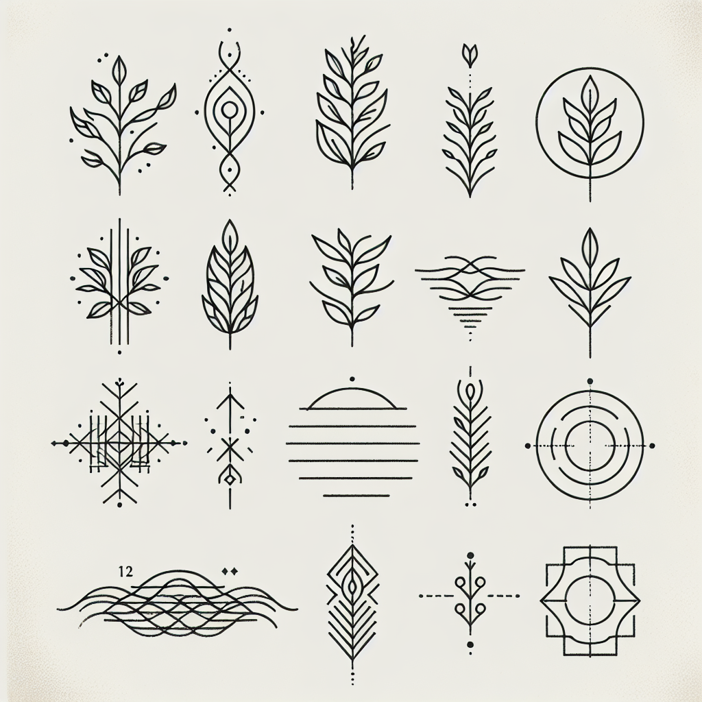 Best Minimalist Line Tattoo Ideas | Vondy