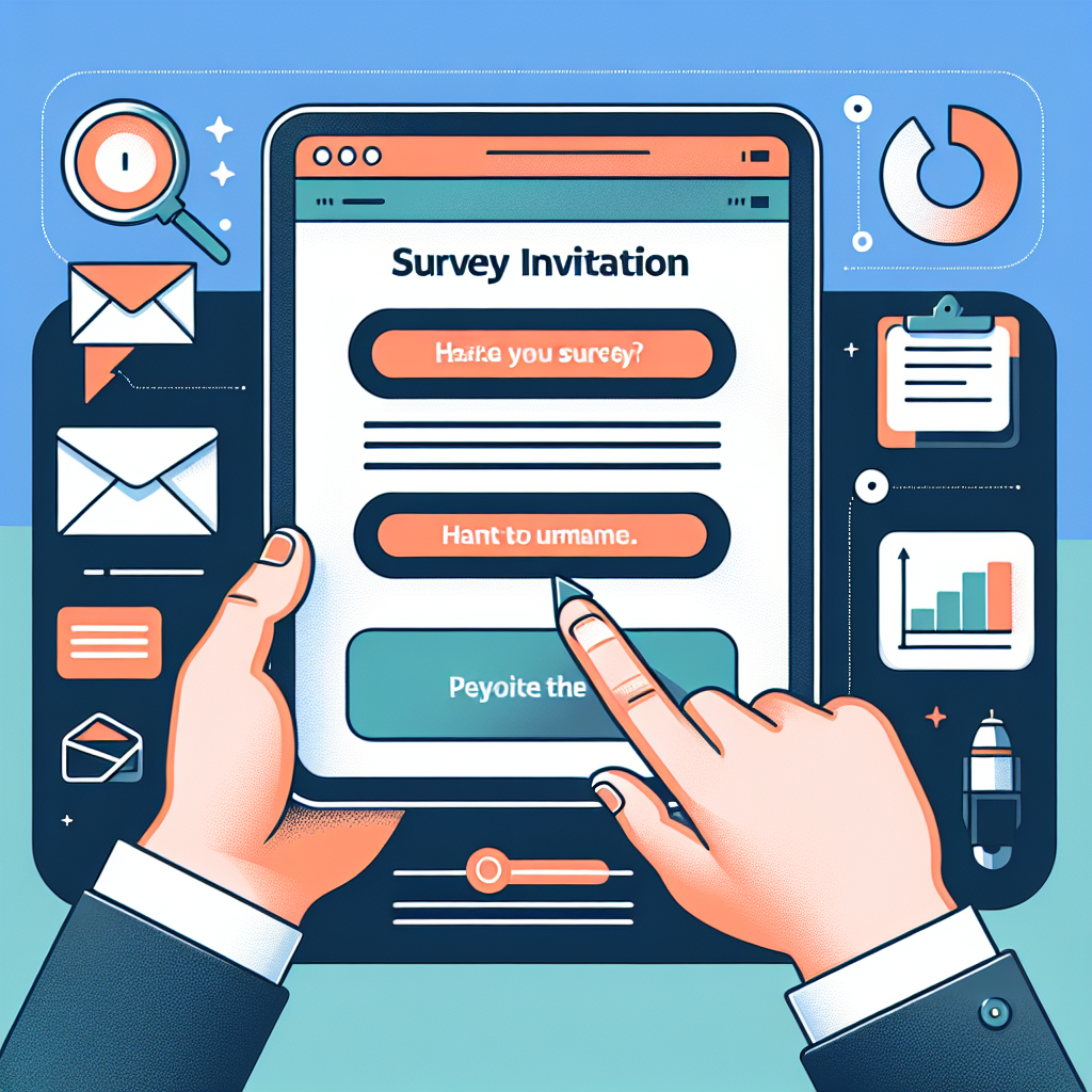 Best Ask Participation Survey Invitation Email Template | Vondy