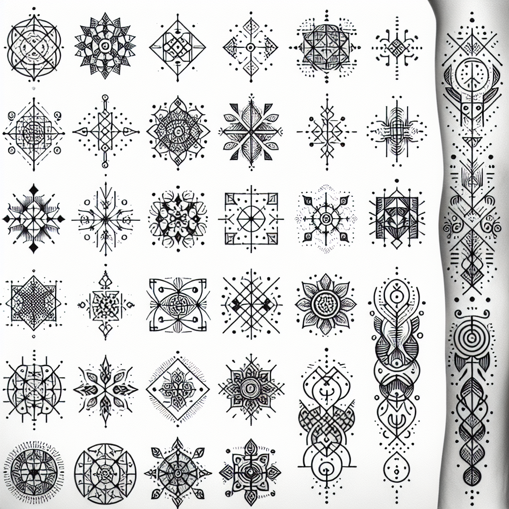 Best Small Patchwork Tattoo Ideas | Vondy