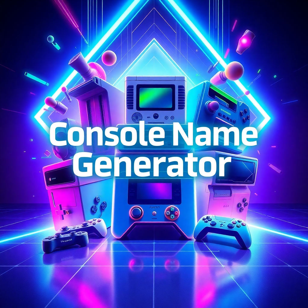Best Console Name Generator | Vondy