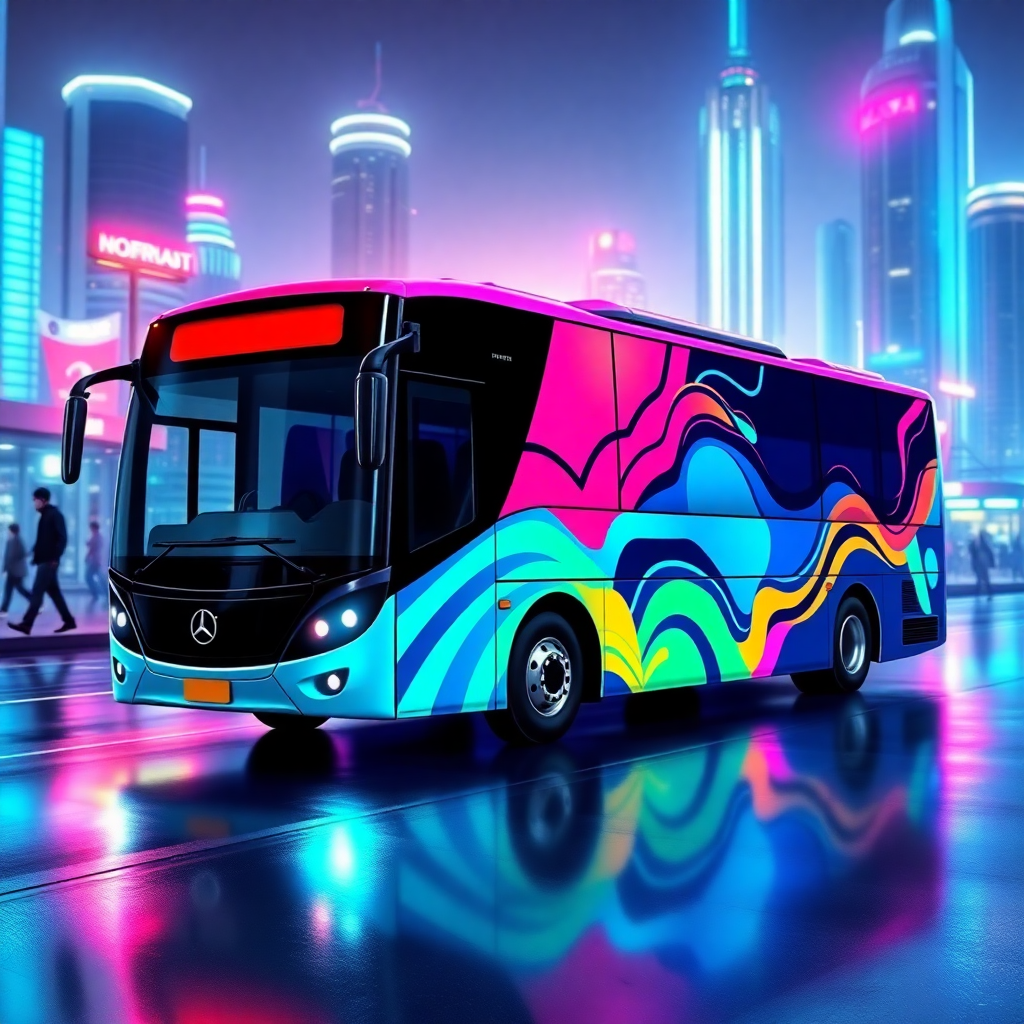 Best Bus Wrap Mockup | Vondy