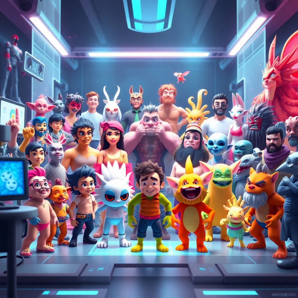 Best 3D Character Creator Online Free No Download | Vondy