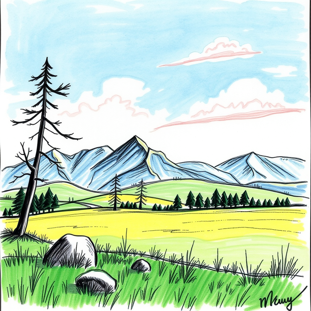 Landscape Drawing Ideas Landscape Painting Ideas | 33 Best In 2025