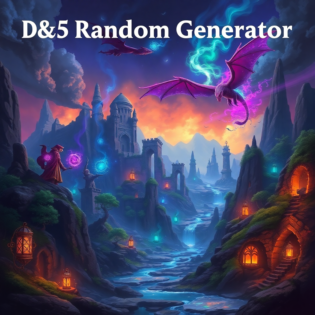 Best D&D 5E Random Generator | Vondy