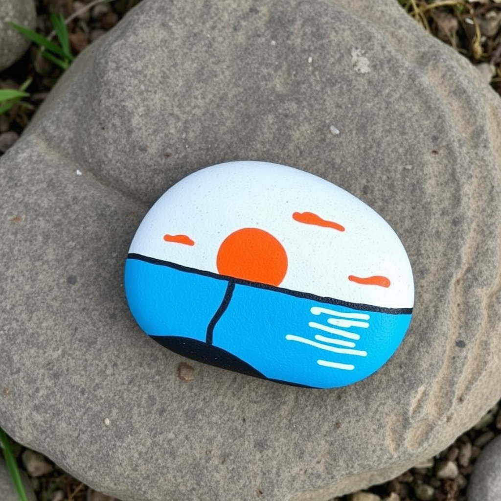 Best Orange Rock Painting Ideas | Vondy