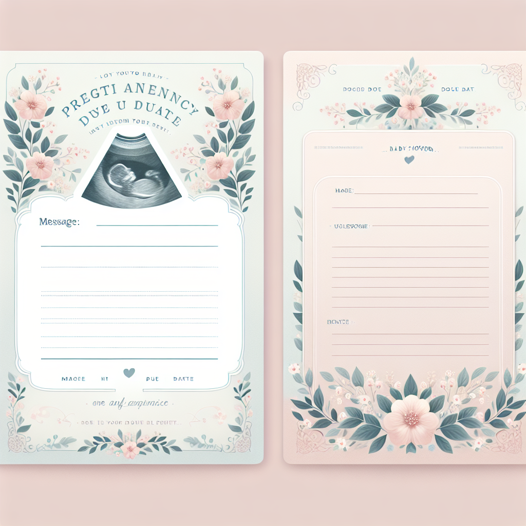 Best Pregnancy Announcement Email Template | Vondy