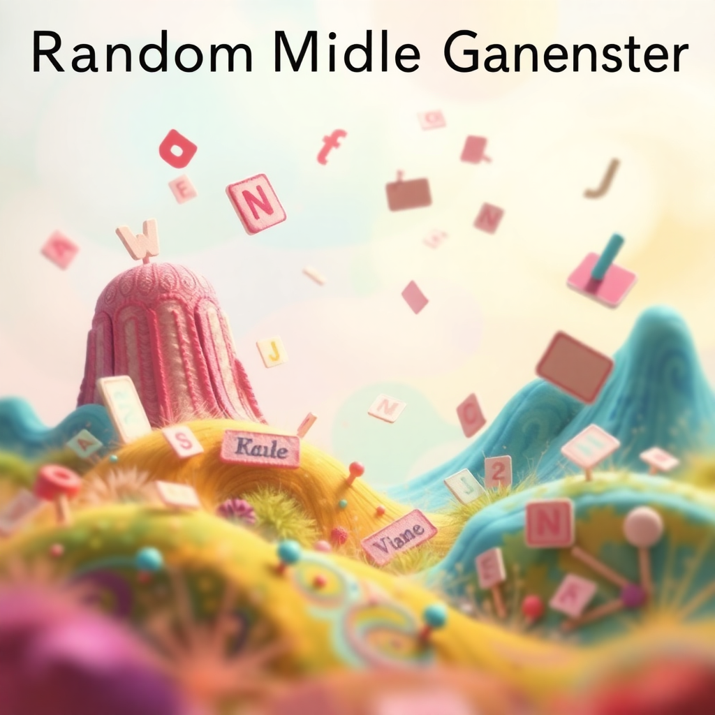 Best Random Middle Name Generator | Vondy