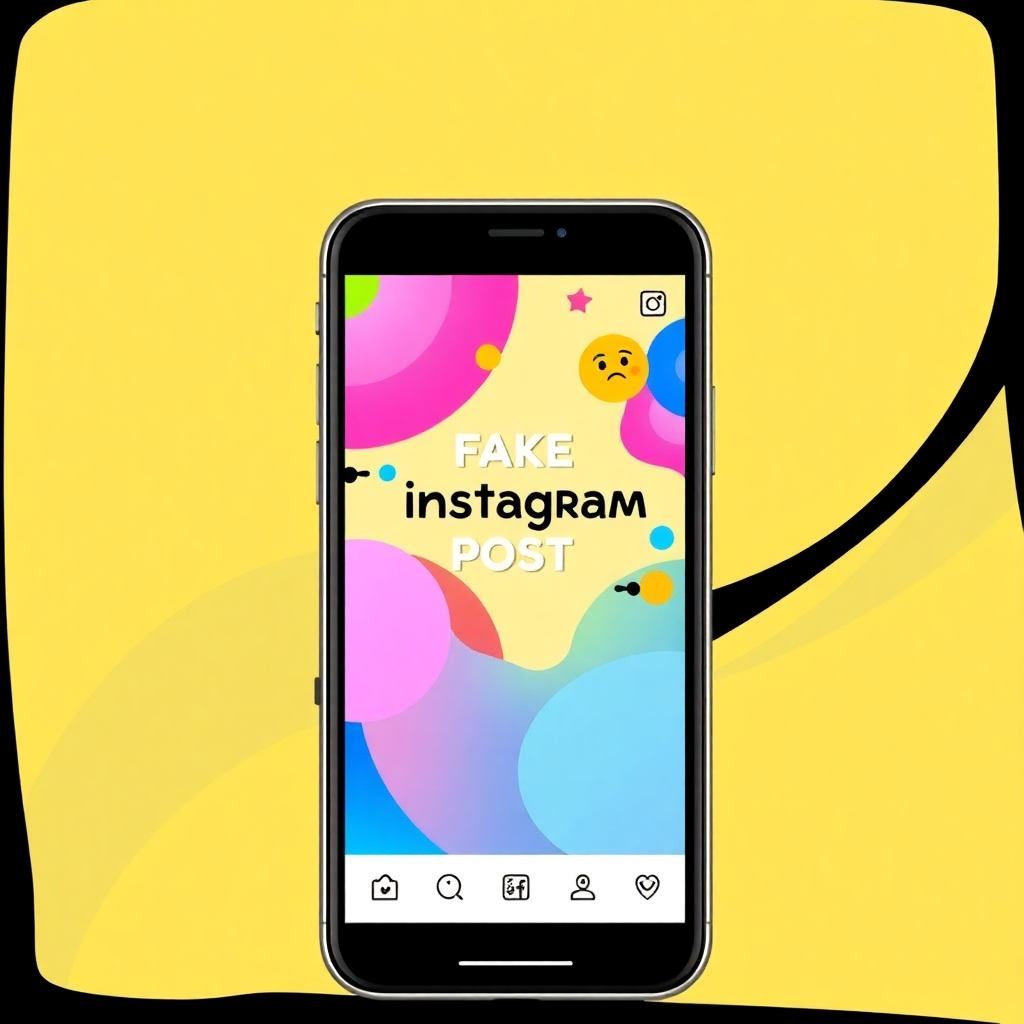 Best Fake Instagram Post Mockup | Vondy