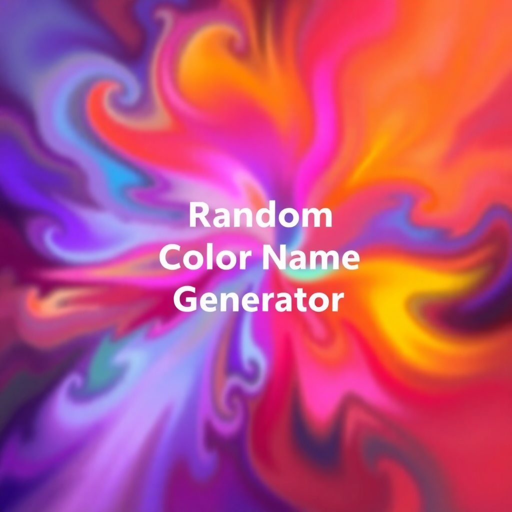 Best Random Color Name Generator | Vondy