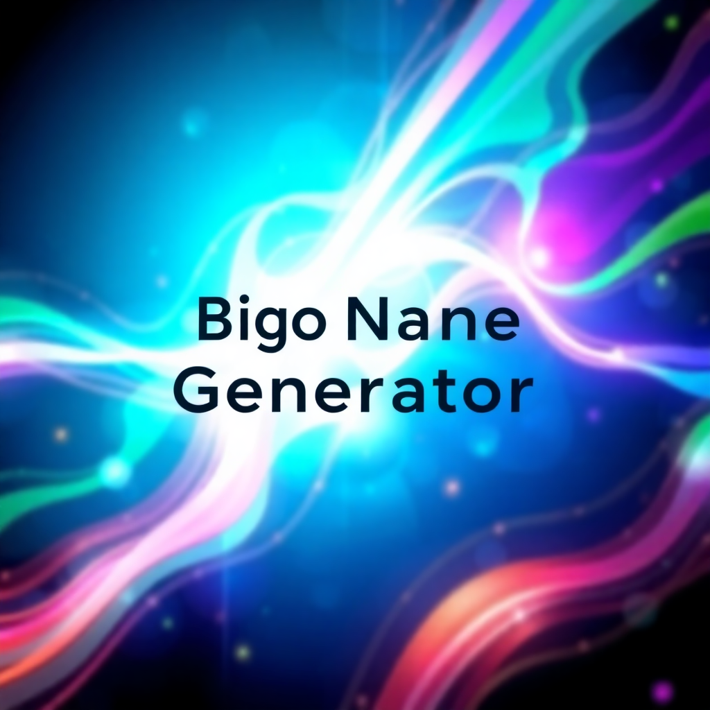 Best Bigo Name Generator | Vondy