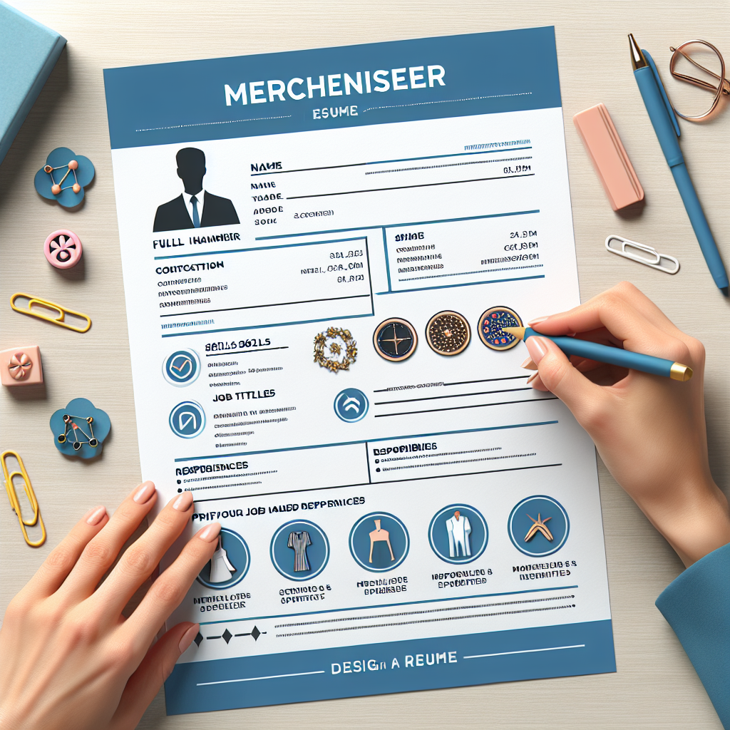 Best Merchandiser Resume Generator | Vondy